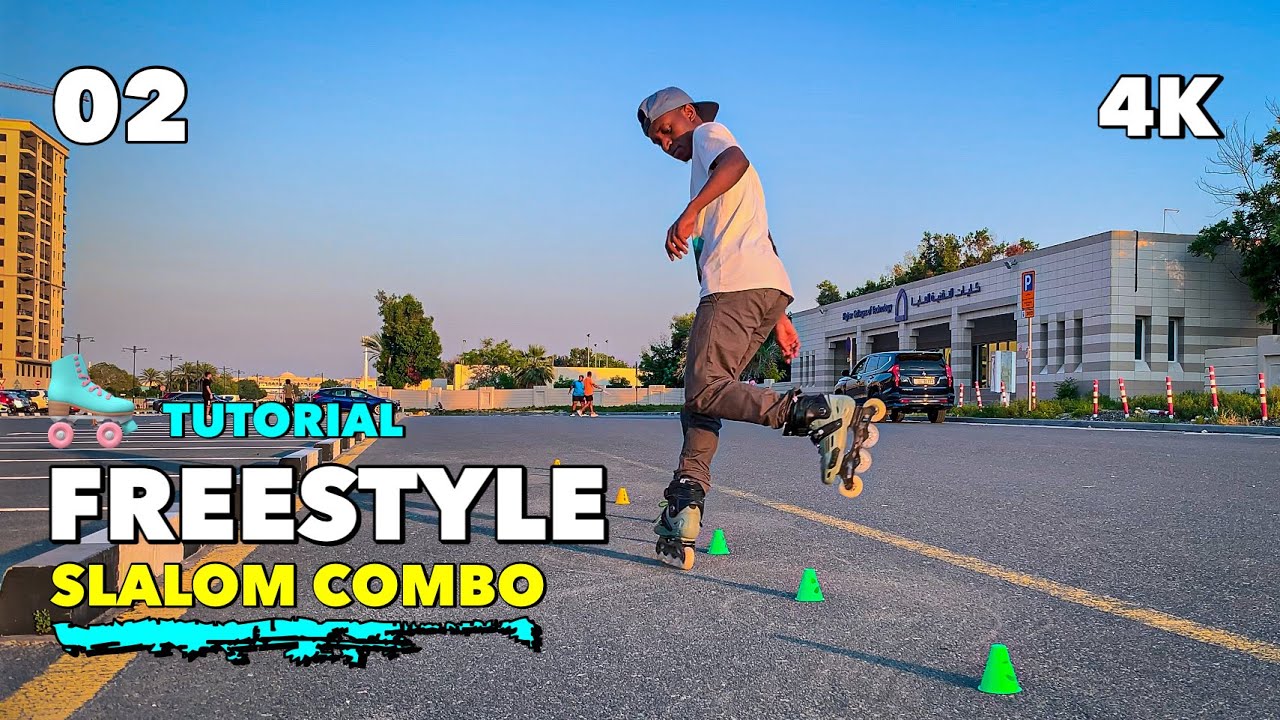 How To Freestyle Slalom Combo 02: simple moves to learn! - YouTube