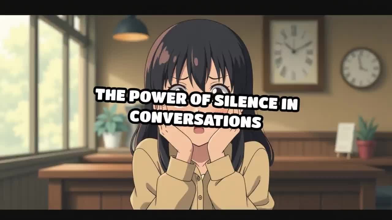 The Power of Silence in Conversations - YouTube