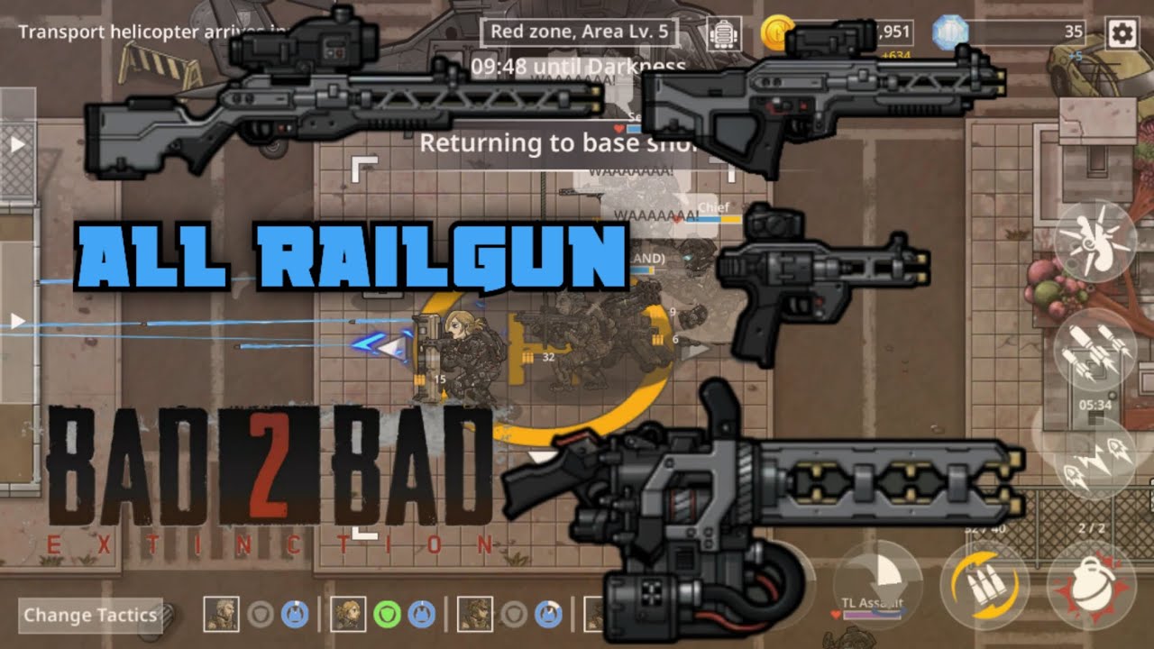 Bad 2 Bad Extinction - Most Powerful Guns in game - YouTube