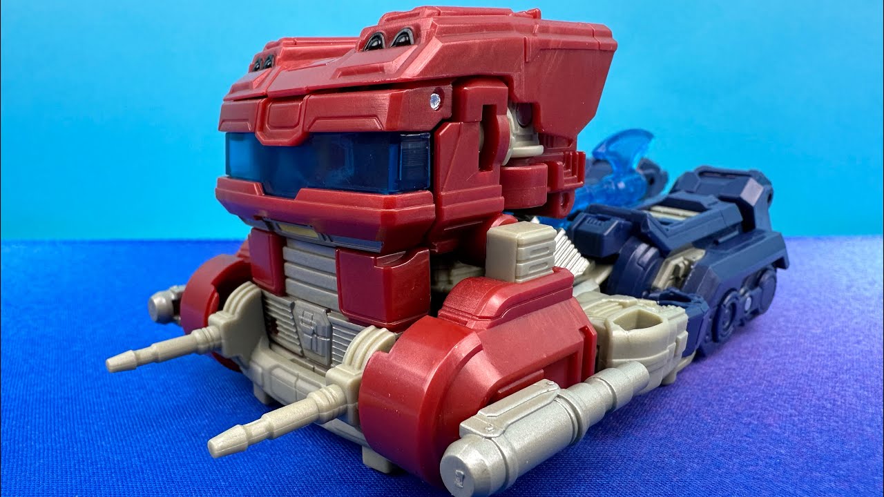 OPTIMUS PRIME TRANSFORMERS ONE STUDIO SERIES DELUXE CLASS REVIEW - YouTube