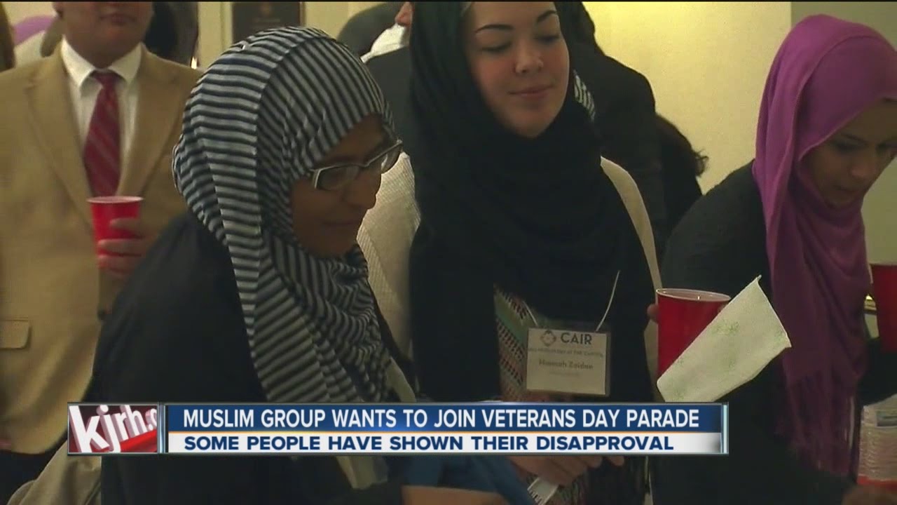 Muslim group wants to join Veterans Day Parade - YouTube
