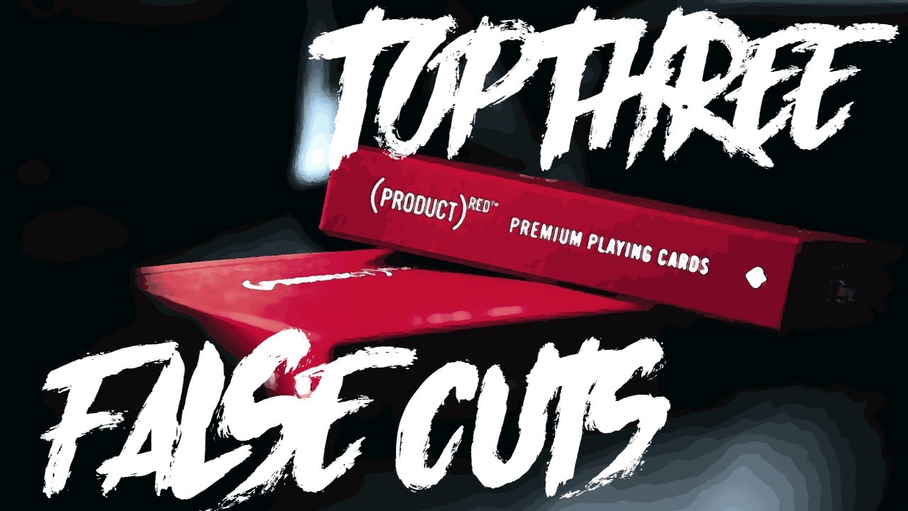 TOP Three FALSE CUTS to CHEAT at Cards! - YouTube