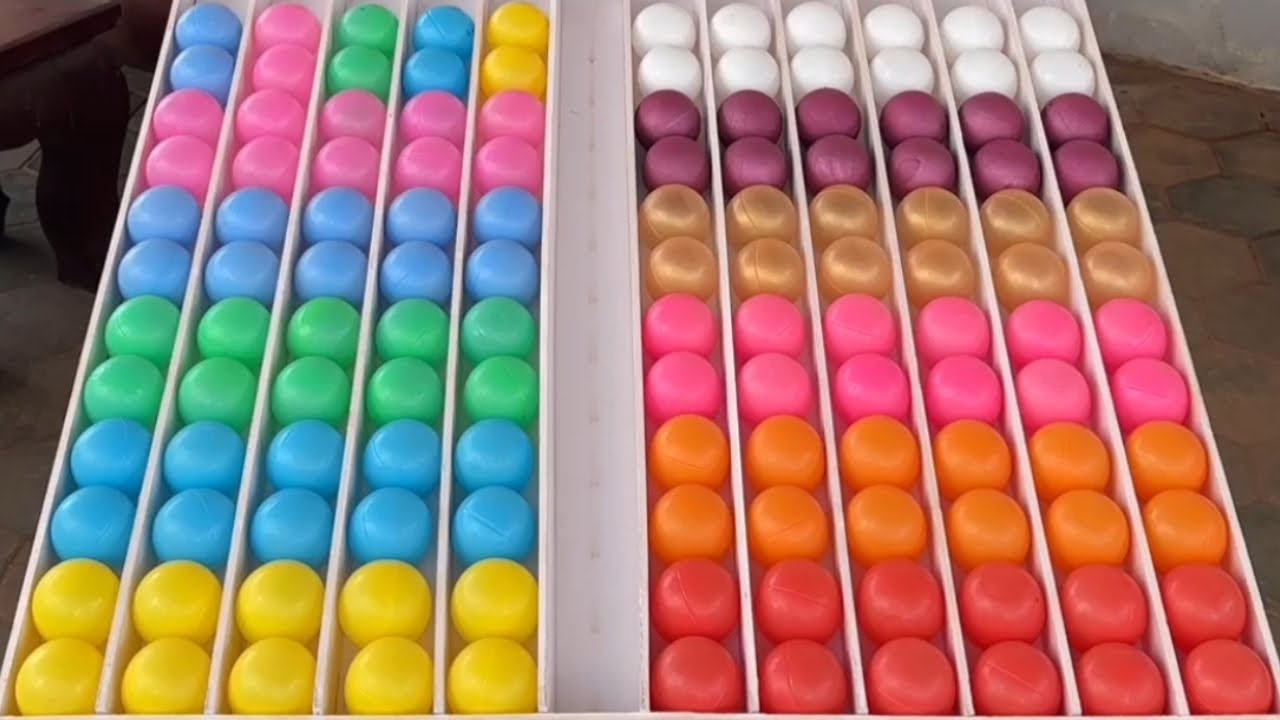 Color Ball Sorter Challenge Colorful Balls Sorting Quest - YouTube