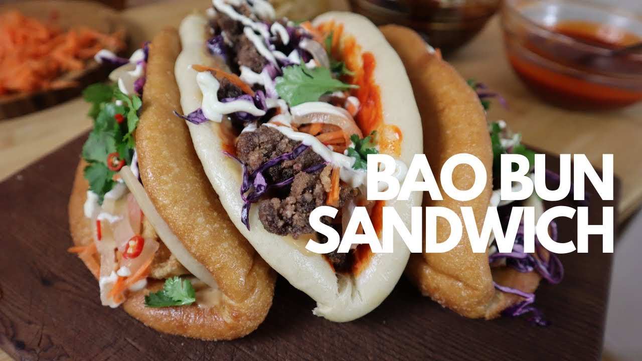Bao Bun Sandwich | Traditional, but not - YouTube