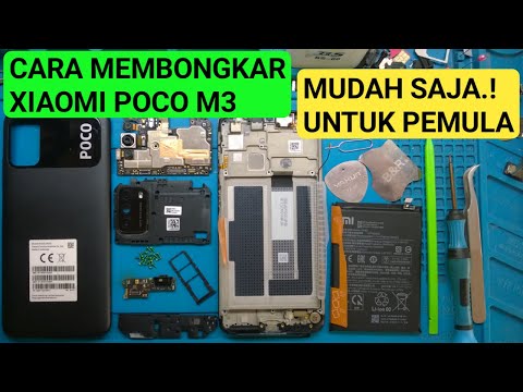 Cara Membongkar Xiaomi Poco M3 || How to Disassemble Xiaomi Poco M3 ...