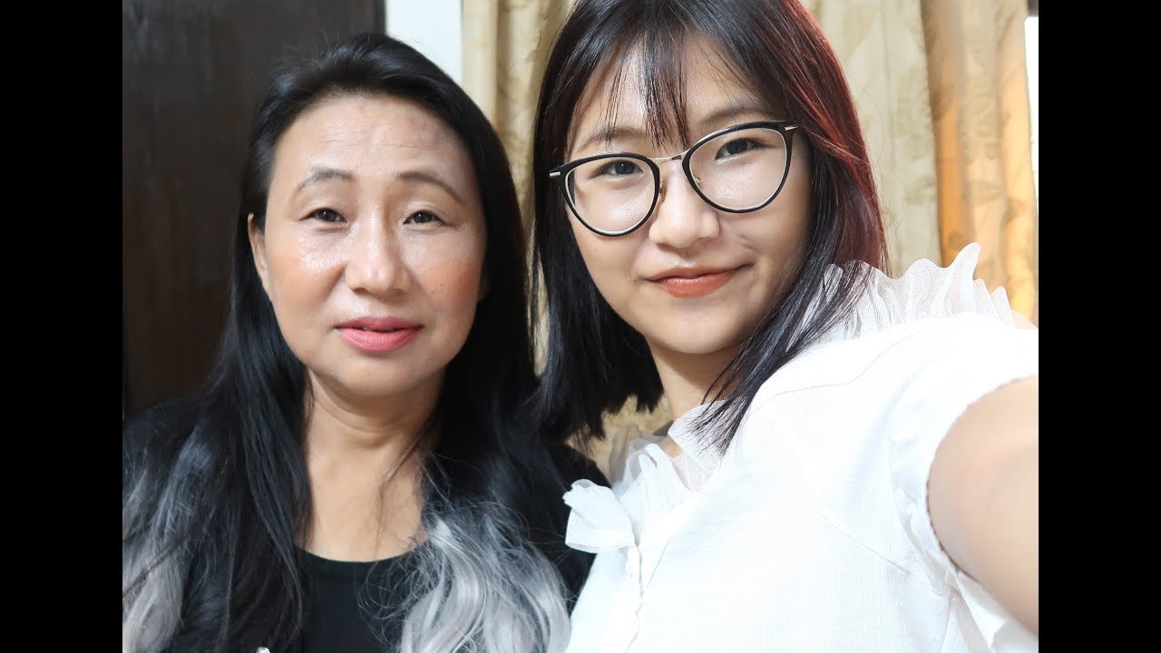 I gave my mom a makeover | Tangkhul mom | Veronica Awungshi - YouTube