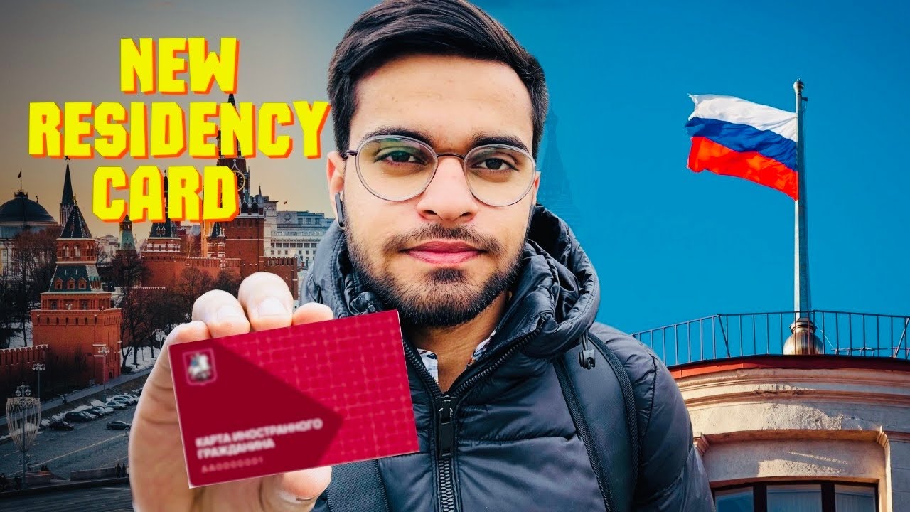 Russia🇷🇺 New residency card For Foreigners 🥳🤔? - YouTube