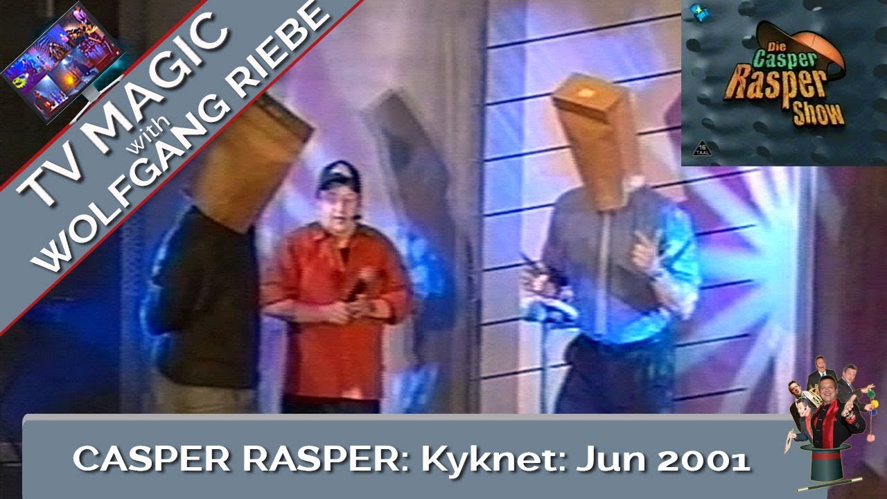 Casper Rasper Show: June 2001: TV Magician Wolfgang Riebe - YouTube