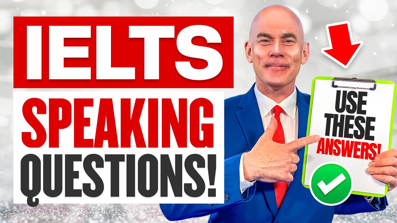 IELTS SPEAKING TEST! (Sample Questions, Topics & BRILLIANT ANSWERS) How ...