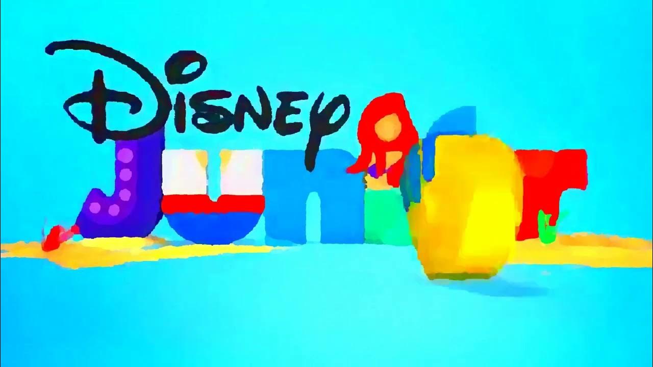 Disney Junior Logo Bumper ID Ident Compilation (OIL PAINTING) - YouTube
