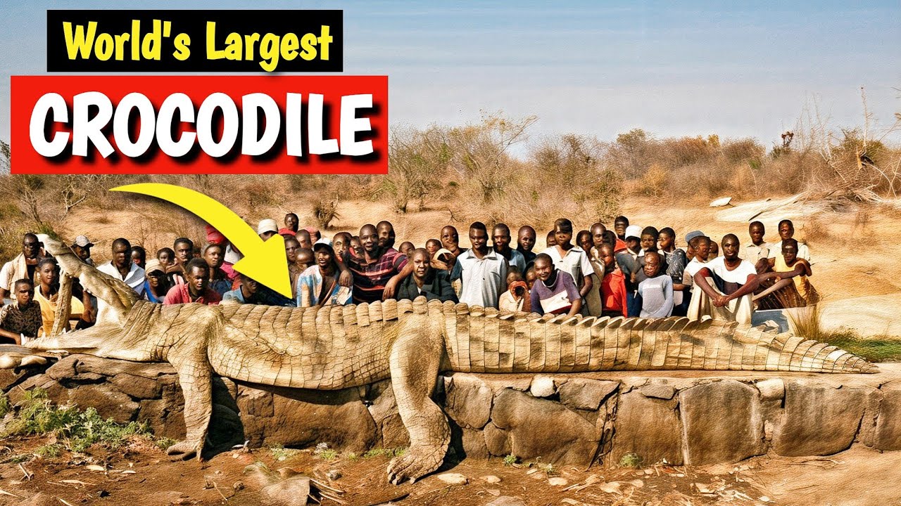 Top 5 Largest Crocodiles in the World! - YouTube