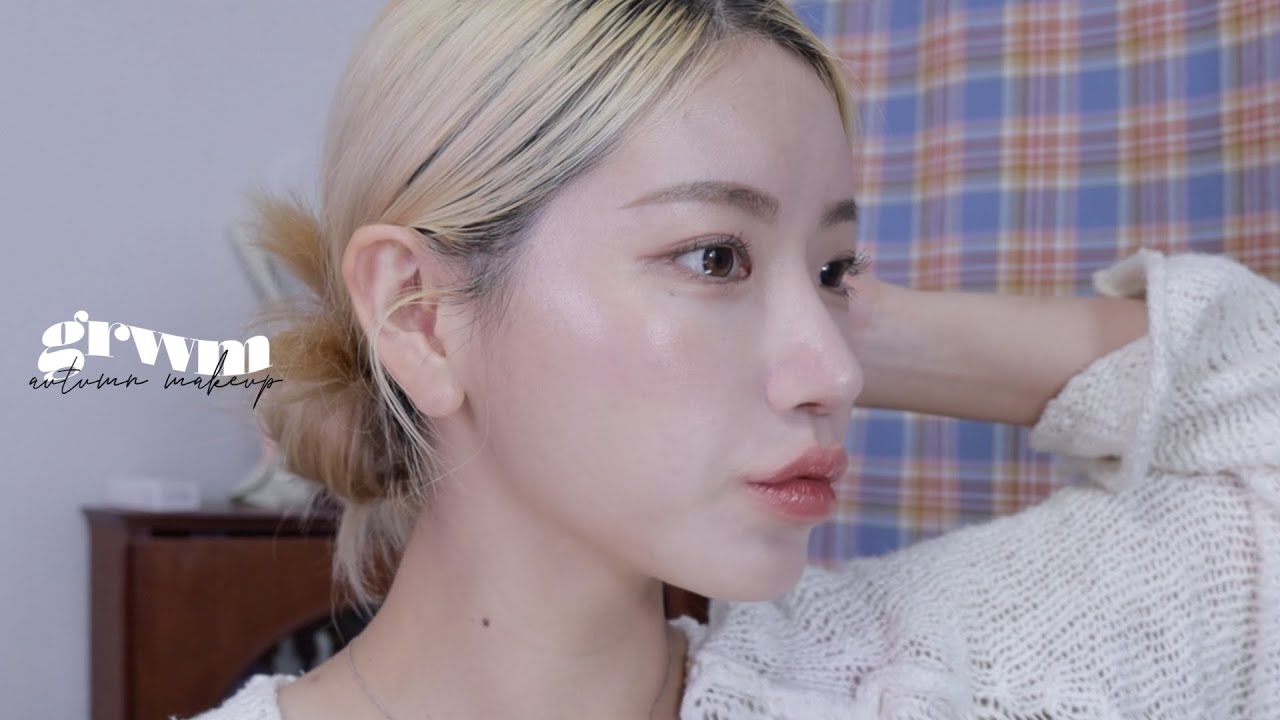 Sub 가을무드에 청초함 한방울🤎 물먹은 무화과 메이크업 같이준비해요 겔랑 신상파데 클리오 민스코 팔레트 하트