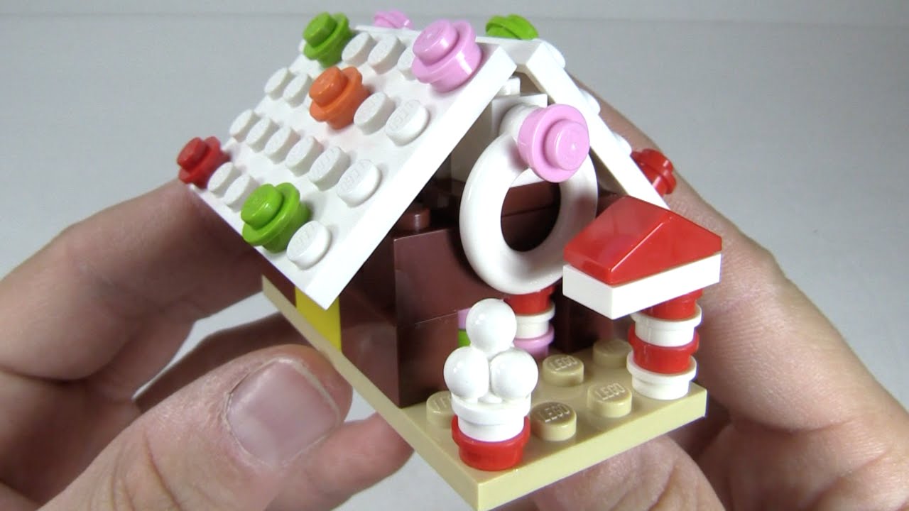 Lego Gingerbread House Christmas Set 40105 - YouTube
