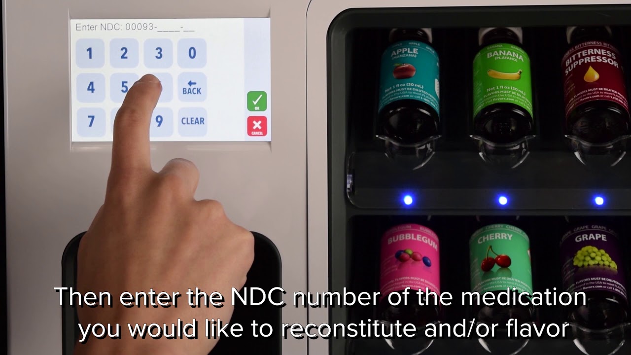 How to Manually Enter NDC's with The Fillmaster Pro | FLAVORx - YouTube