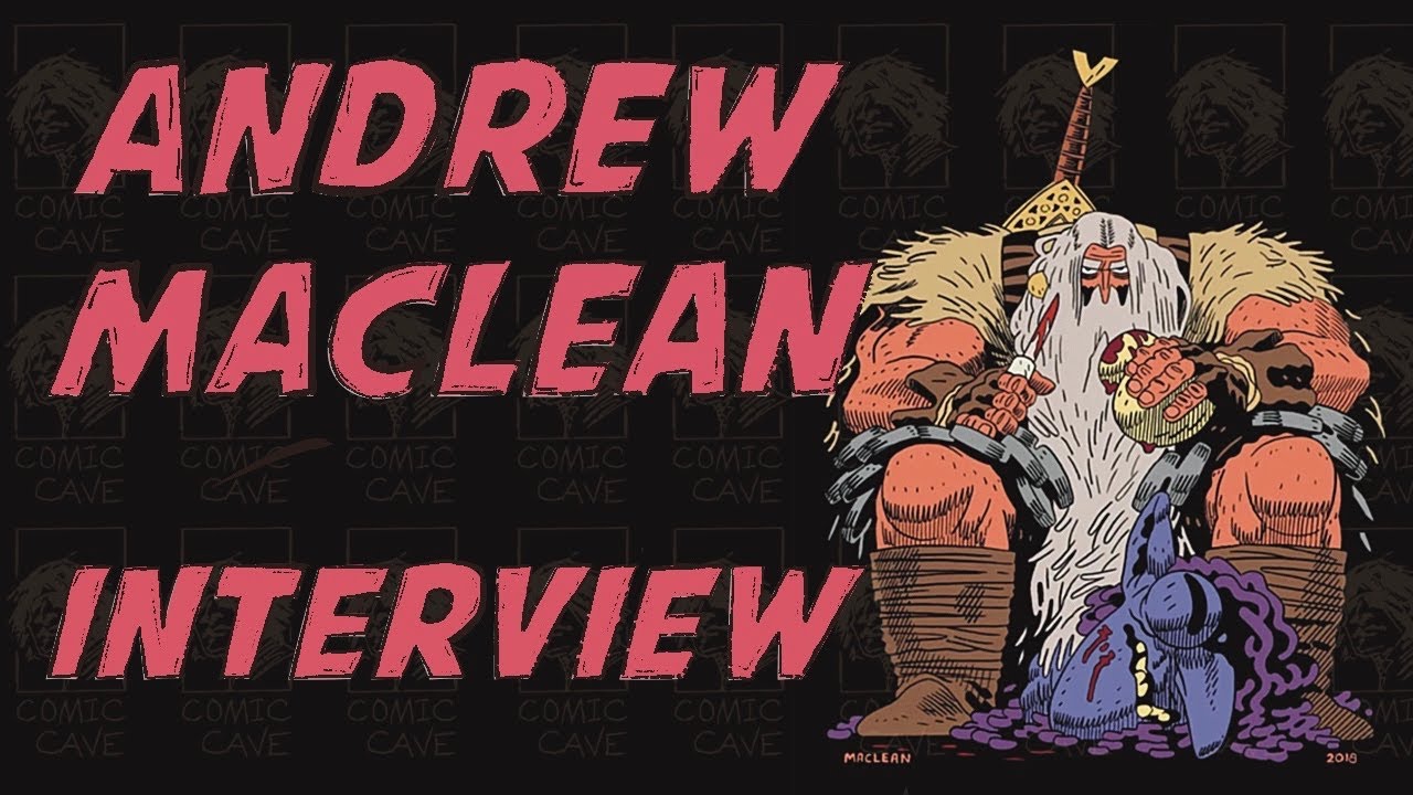 ANDREW MACLEAN INTERVIEW | Kaiju, Cavemen, and Vikings - YouTube