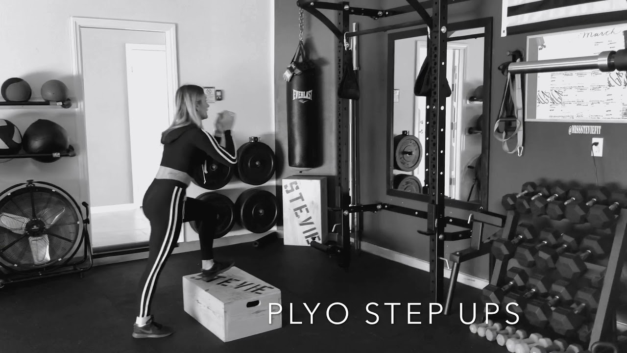 Plyo Step ups - YouTube