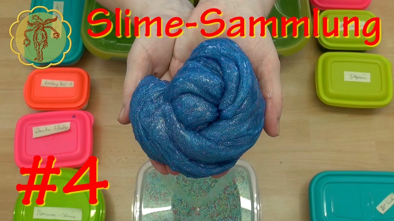 Meine Slime-Sammlung #4 - 12 Slimes - YouTube