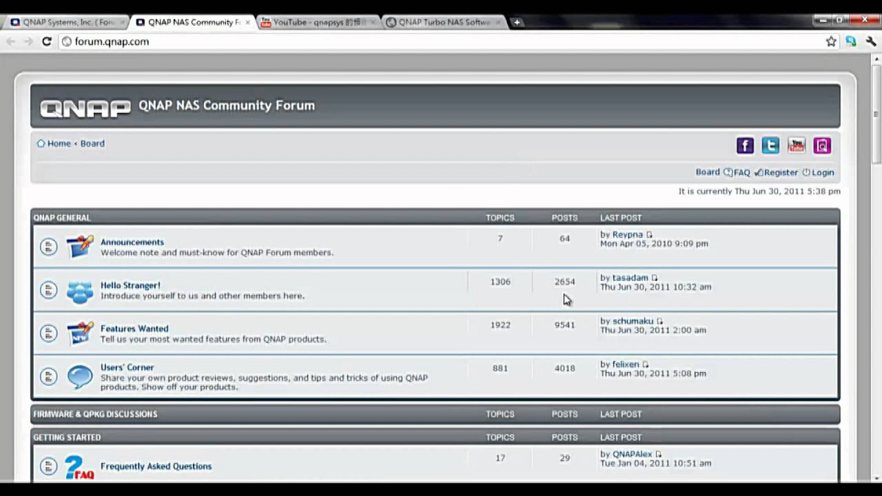 QNAP Community - YouTube