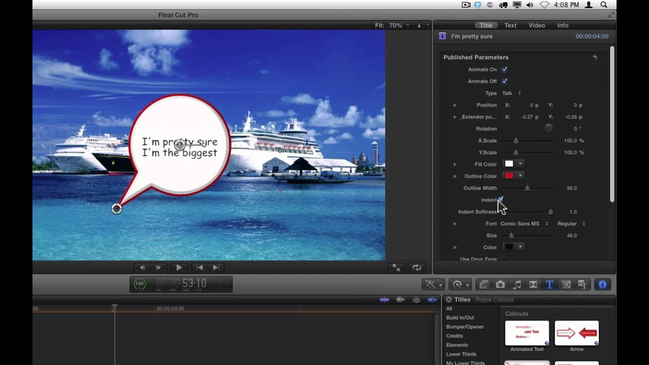 Callouts Tutorial For Final Cut Pro X Youtube 1891