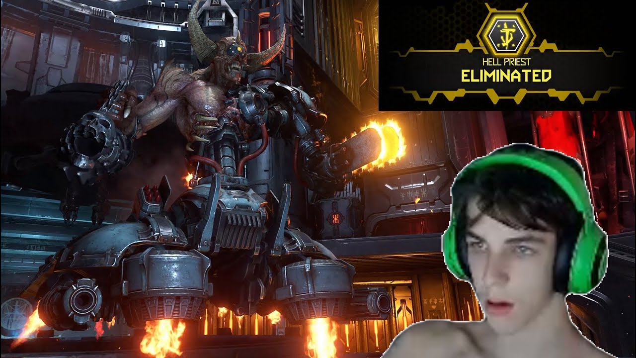 Doom Eternal: Hell Priest Eliminated! - YouTube
