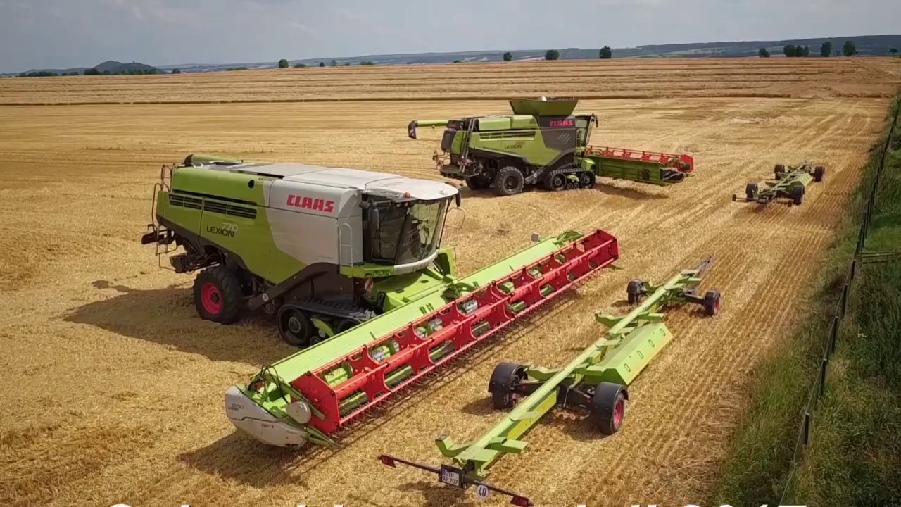 CLAAS LEXION 795 "Monster Limited Edition" u. CLAAS LEXION 770 die ...
