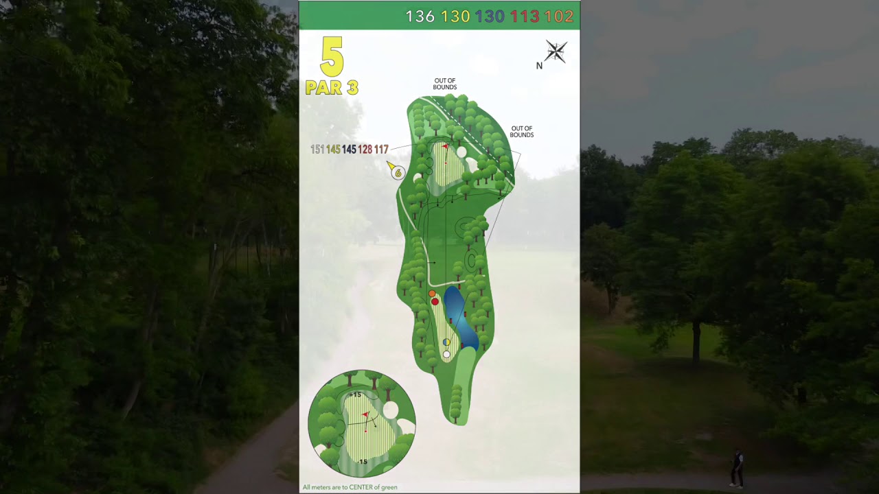 Fly over Course Geel GC Brunssummerheide - YouTube