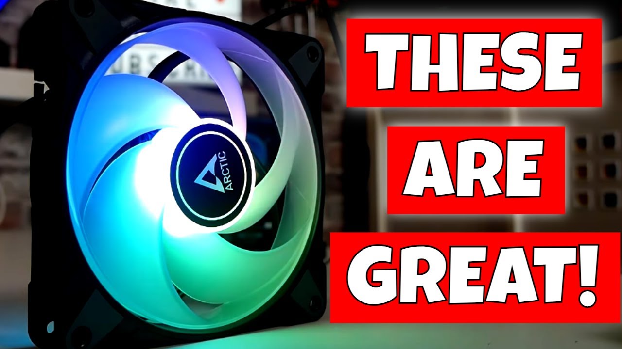 BEST ARGB PC Fans Arctic P12 PWM PST A RGB 0db Silent Colourful Cooling ...