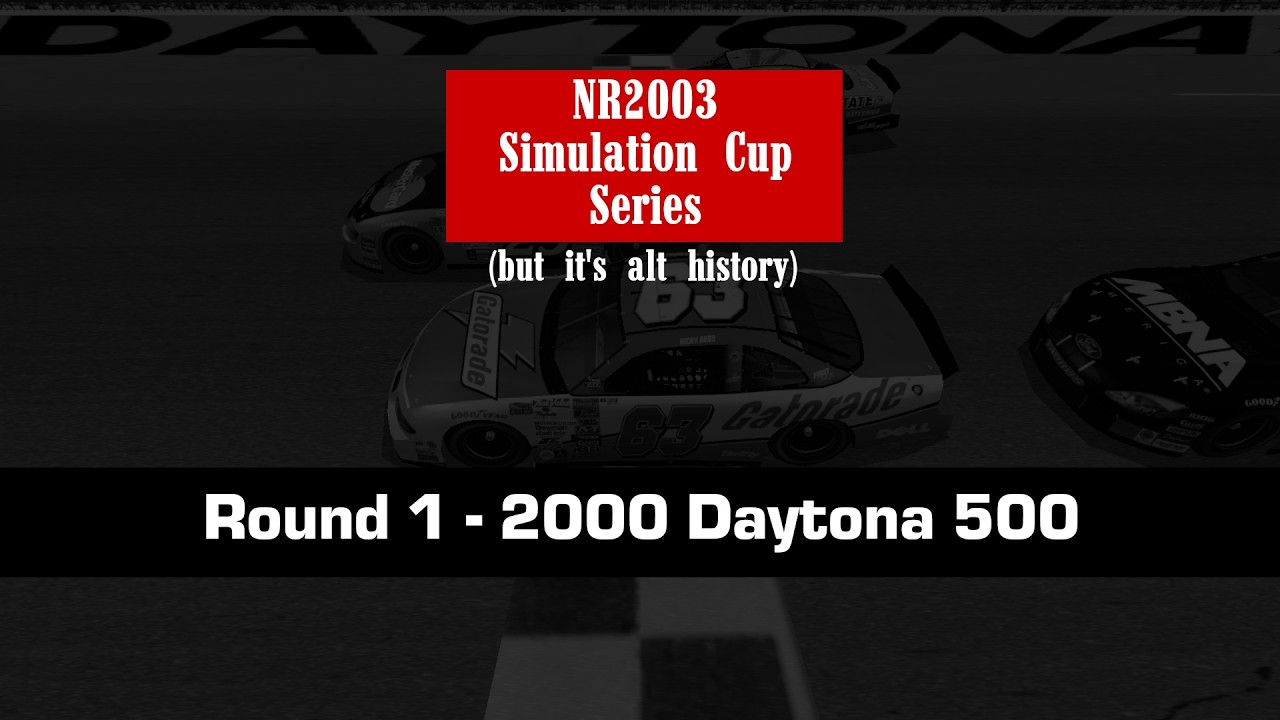 NR2003 Simulation Cup Series But It's Alternate History | 2000 Daytona ...
