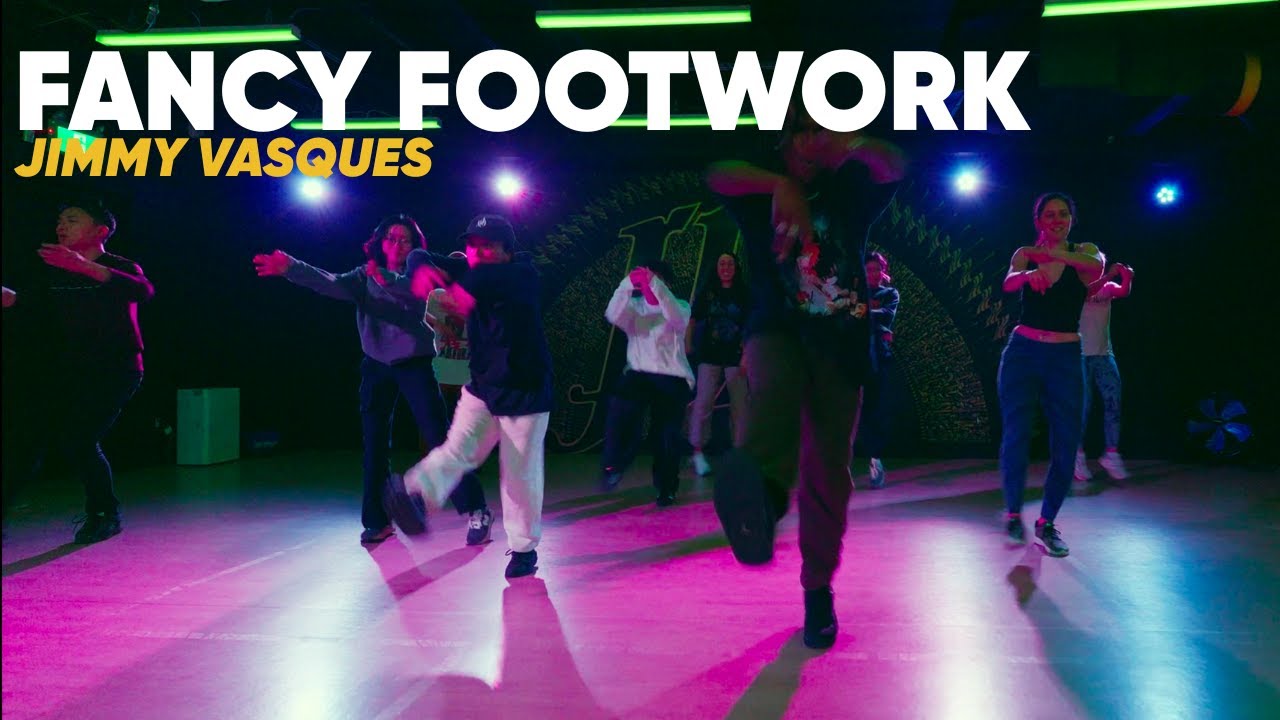 "Fancy Footwork" - Beginner Hip Hop | Jimmy Vasques - YouTube