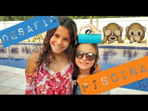 DESAFIO DA PISCINA - POOL CHALLENGE - COM RAFA GOMES - GABRIELLA SARAIVAH