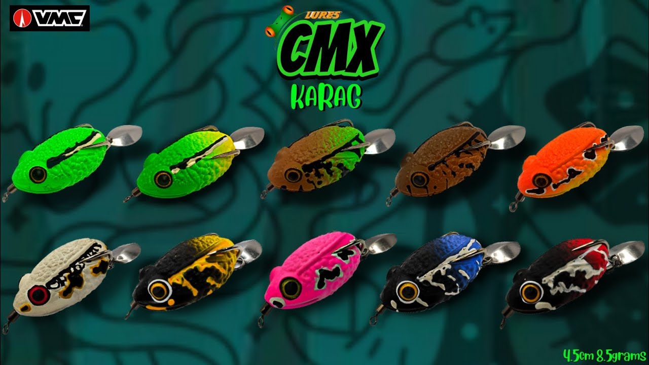 Karag Frog Lure by CMX Lures #fishing #froglure #basslures # ...