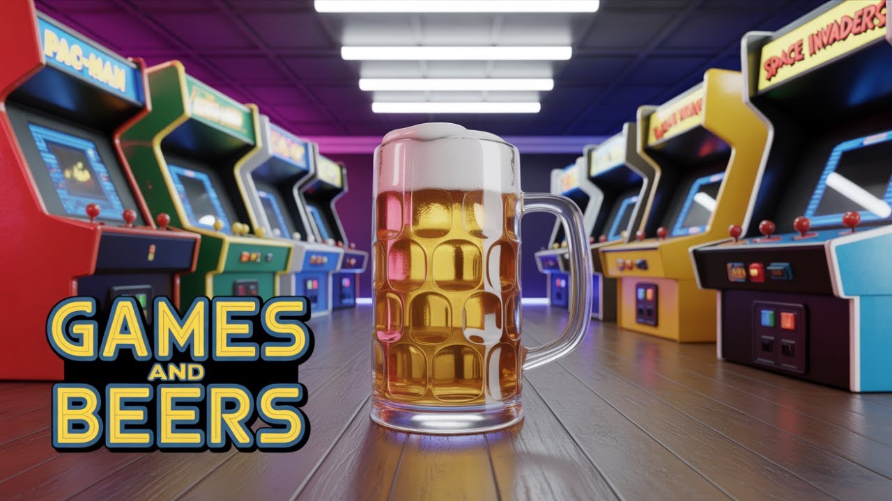 Where gaming meets great beer: Level Up Brewcade - YouTube