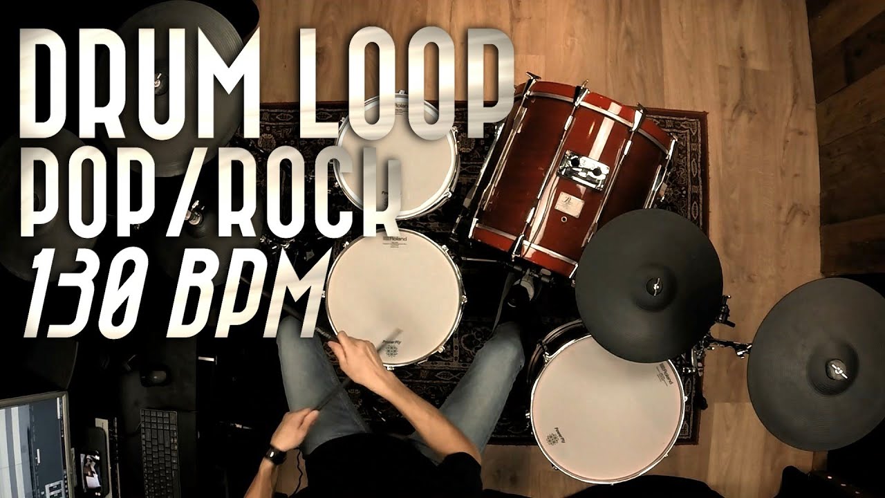 Drum Loop 130 BPM | Pop/Rock - YouTube