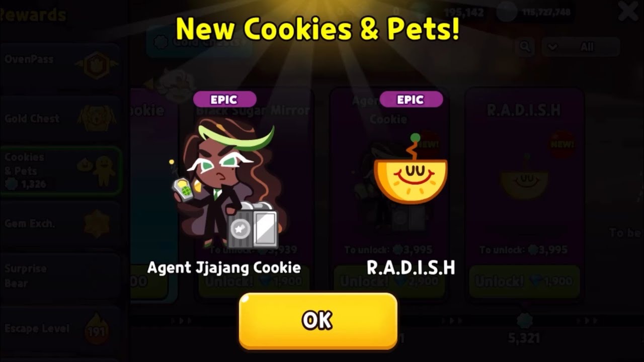 NEW Agent Jjajang Cookie HARD MODE | Cookie Run Ovenbreak - YouTube