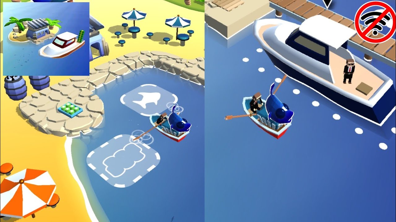 🚣‍♂️ MY TROPICAL ISLAND RESORT 🐟 GAMES ANDROID [GAMEPLAY WALKTROUGH] #1 ...