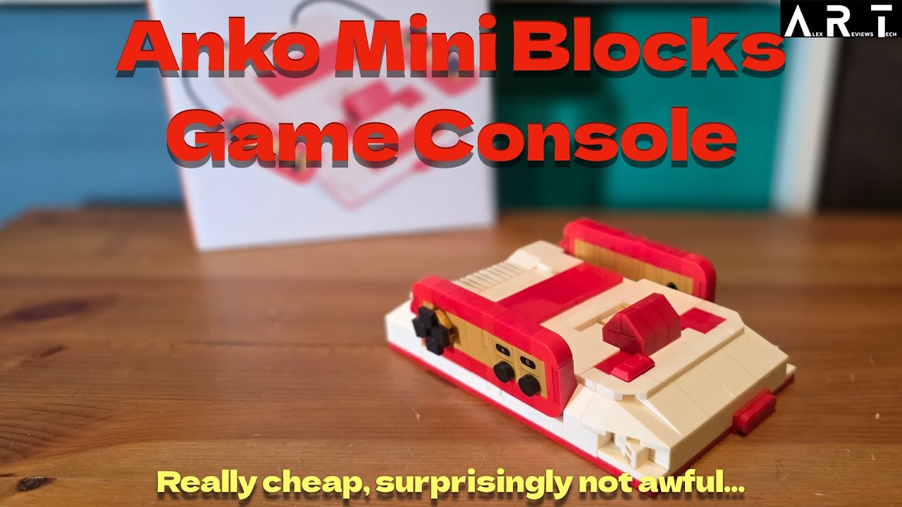 Anko Mini Block Game Console AKA Fake LEGO Famicom Build and Review ...