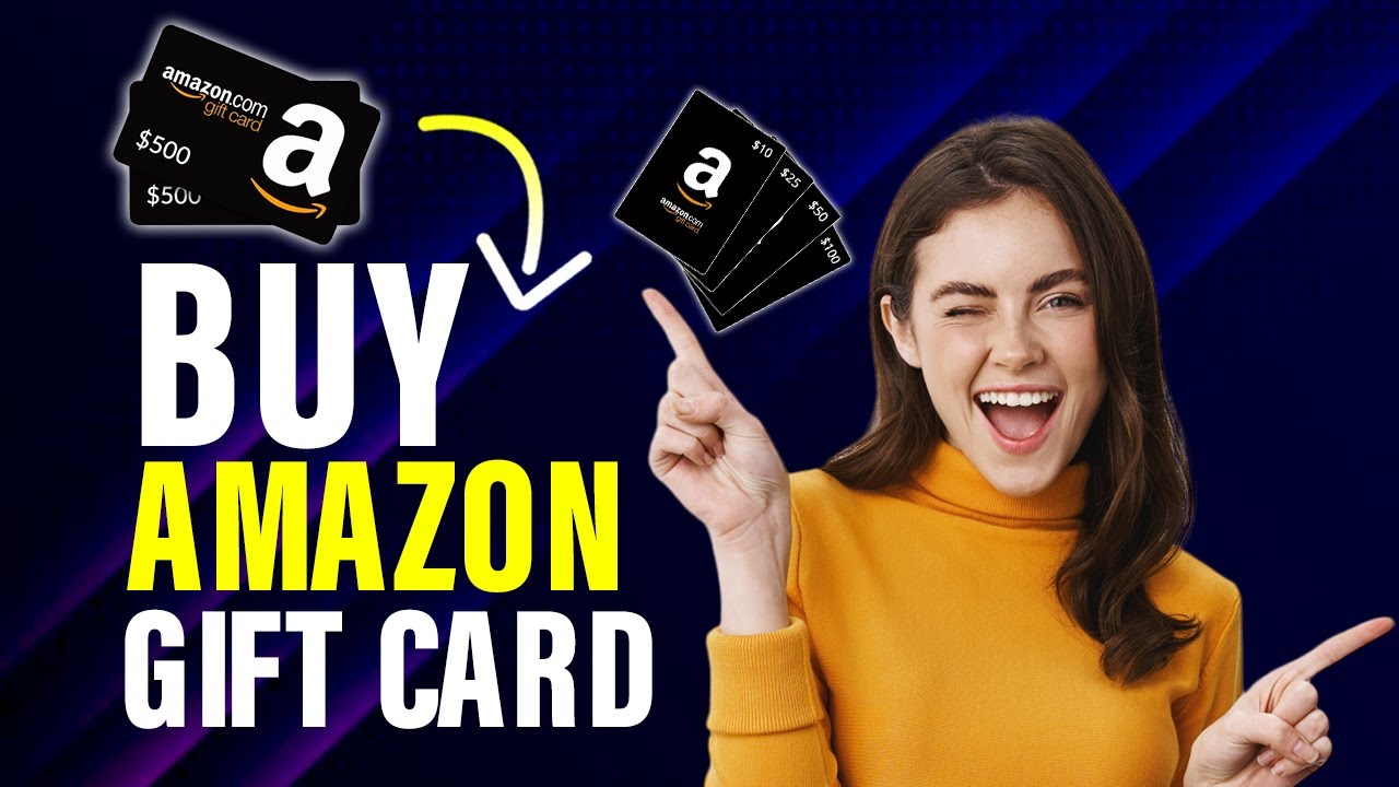 How to buy Amazon gift card (Full Guide) - YouTube