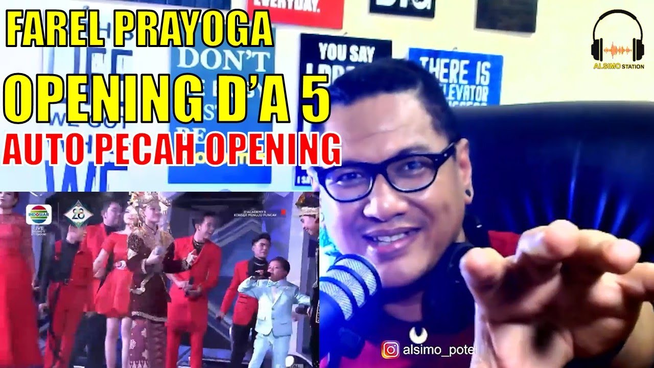 🔴NGERAP Farel Prayoga Opening DA5 Konser Menuju Puncak Indosiar AUTO ...