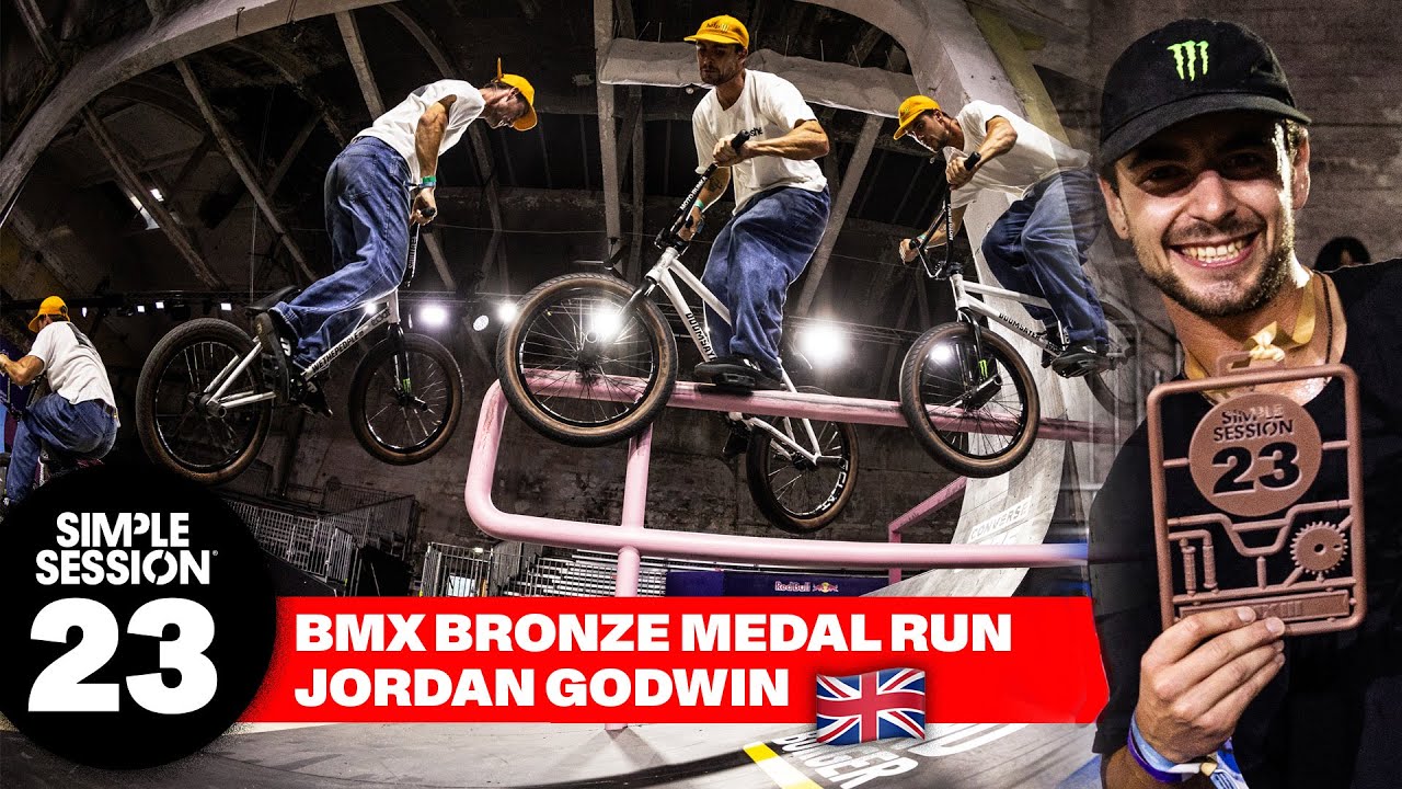 JORDAN GODWIN | 🥉 BRONZE MEDAL RUN OF SIMPLE SESSION 23 - YouTube