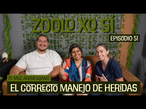 El CORRECTO manejo de HERIDAS | Episodio #51 feat @mahvetdra.lujano3434  | Zoolo XQ Sí