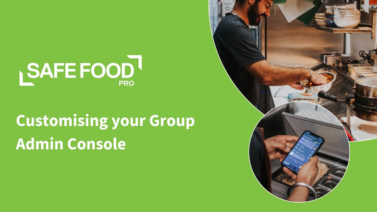 Customising Your Group | Safe Food Pro - YouTube