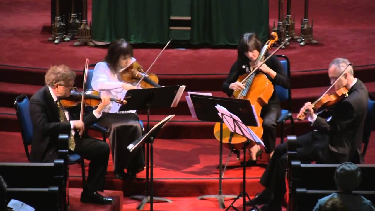 Ariel String Quartet perform F Schubert 'Death and the Maiden' Mvt II ...