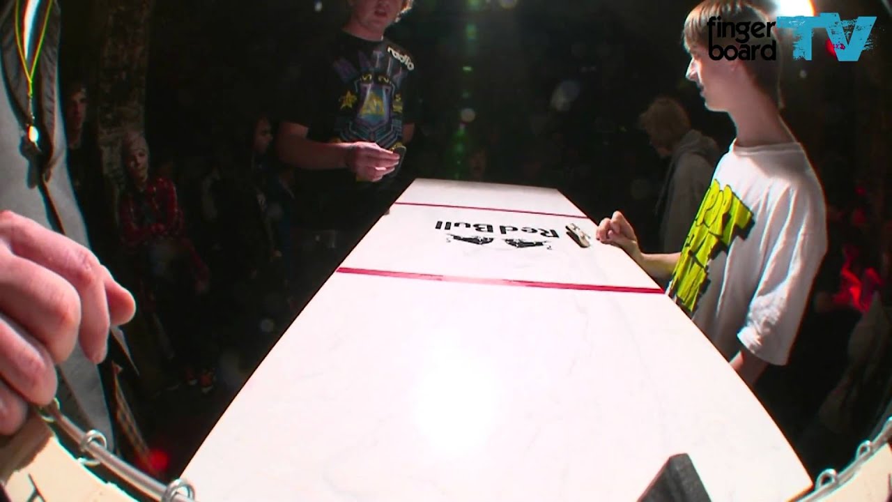fingerboardTV - Battle At The Harrics - Mike Schneider vs. Jeldo Ulpts ...