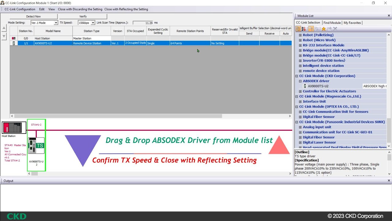 CC-Link Parameter settings using Mitsubishi GX Works 2 for L series PLC ...