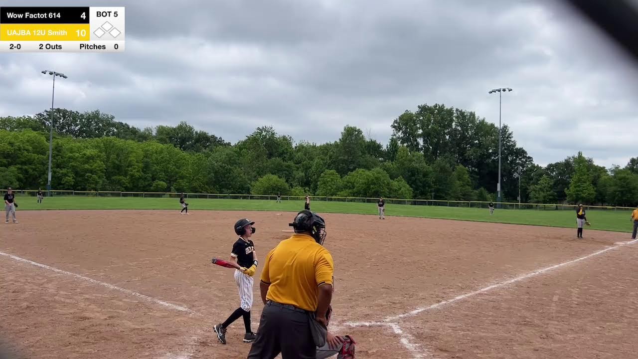 UAJBA 12U Smith vs Wow Factor 614 - YouTube