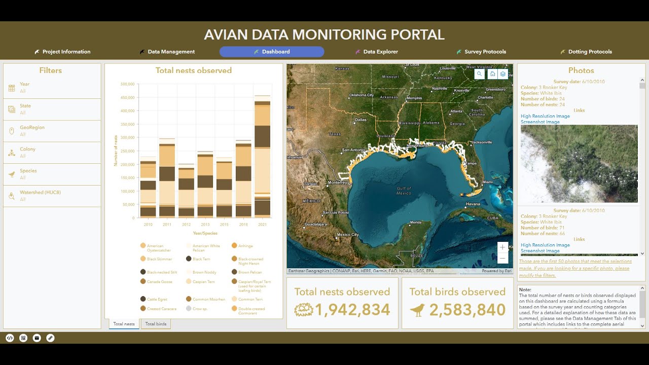 Avian Data Monitoring Portal Walkthrough - YouTube