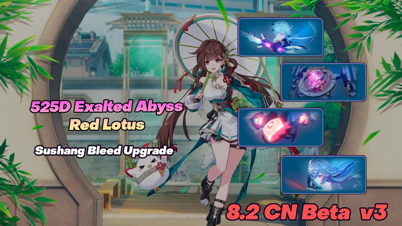 [HI3 Beta 8.2 v3] Sushang buffed, bleed boss destroyed - Bleed Sushang Showcase - YouTube