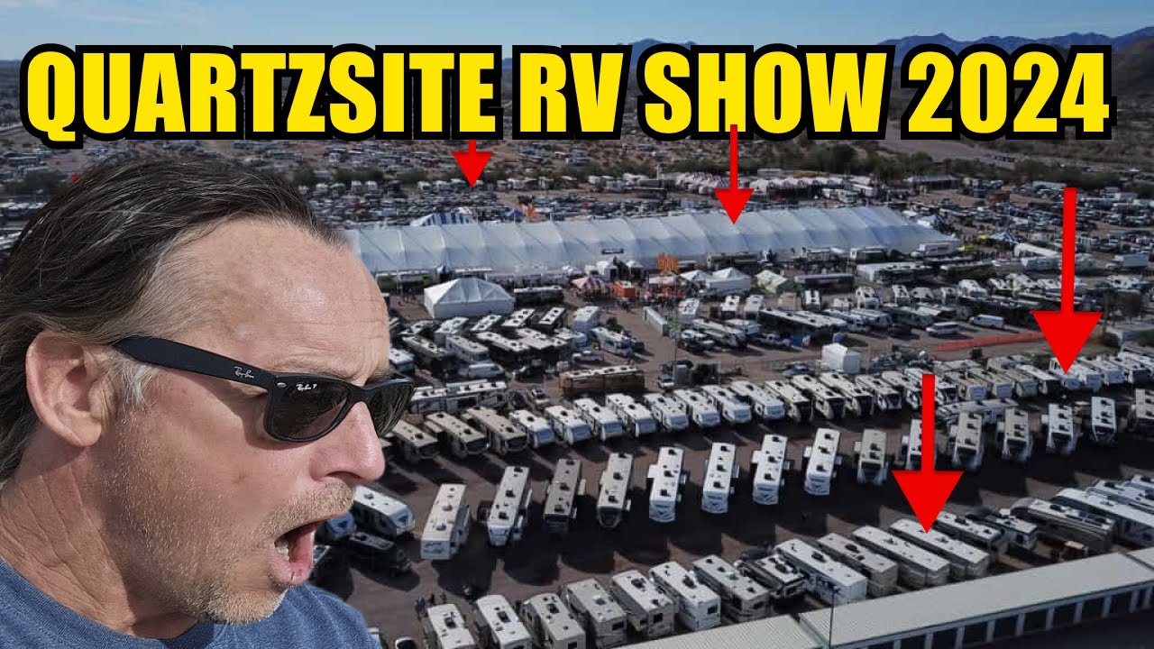 Quartzsite - 2024 RV Show Tent Walk Thru || Best RV Show in America ...