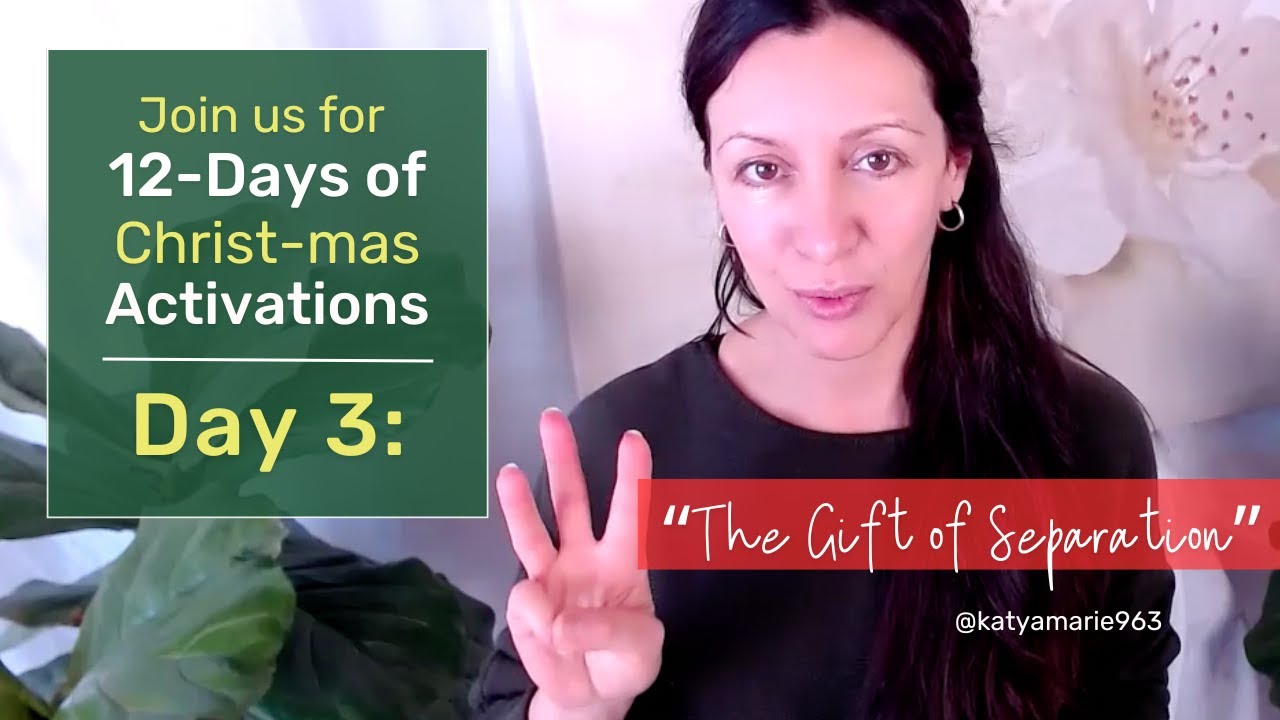 Day 3 of the 12-Days of Christ-mas Activations: The Gift of Separation ...