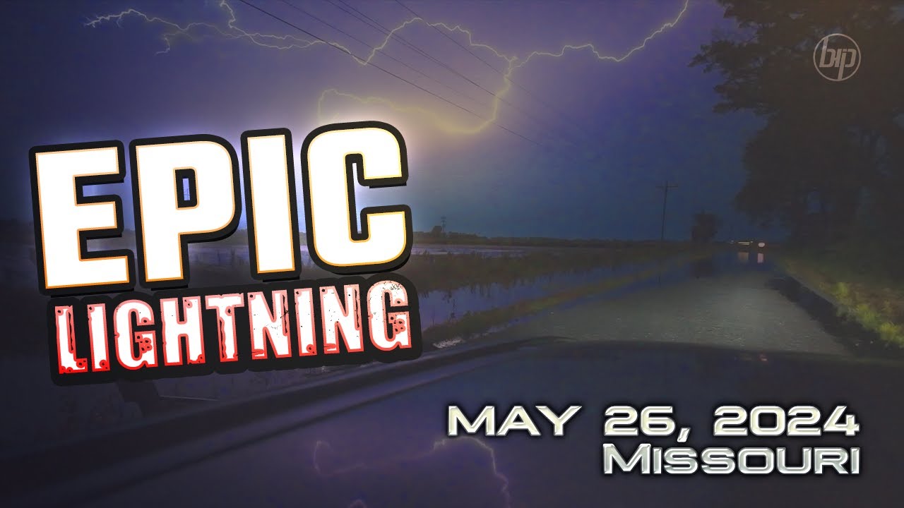 EPIC Lightning - Vanduser, Missouri - 5-26-24 - YouTube